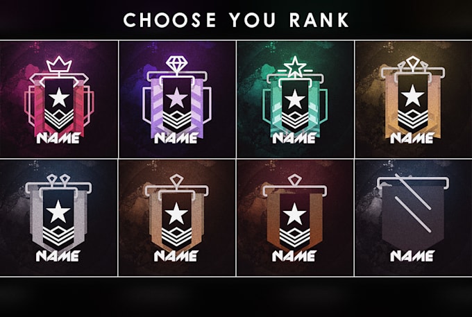 Make you a rainbow six siege based logo by Fontanaridaniel | Fiverr