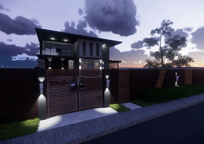 Design a realistic house design in 3d by Remivs | Fiverr
