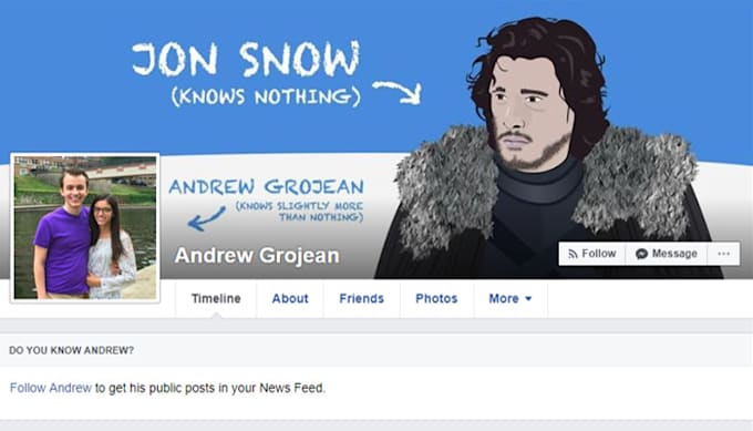 Design unique facebook timeline cover by Asiri199 | Fiverr