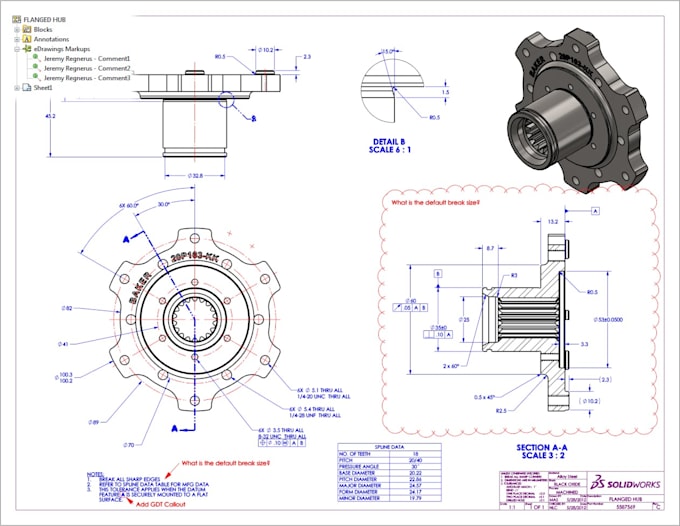 Cad drawings in autodesk inventor by Porfiriocarreno | Fiverr