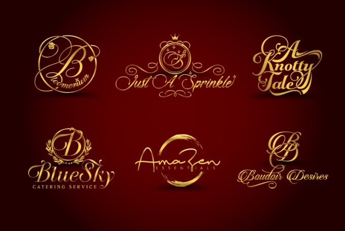 Design a luxury signature logo by Infinity10000 | Fiverr
