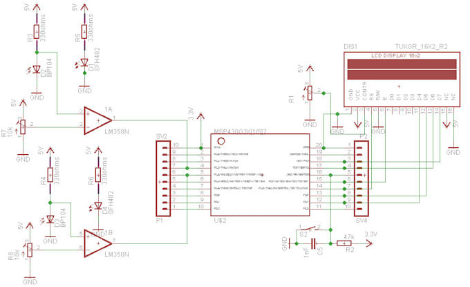 Design your electronic circuit in eagle by Orbaneng | Fiverr