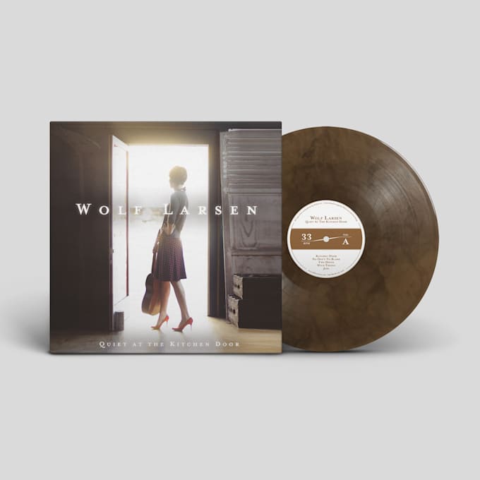 Design and layout your music album for vinyl record print by ...