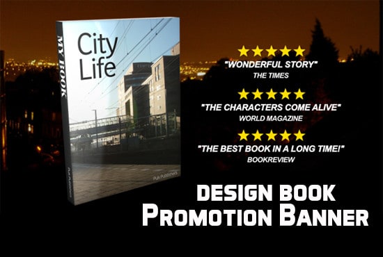 Design book promotion banner by Ssshohag | Fiverr
