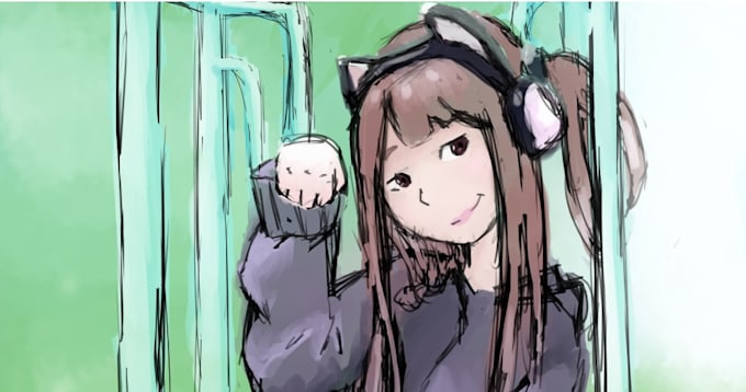 Draw a fully colored and shaded character by Ohheywow | Fiverr