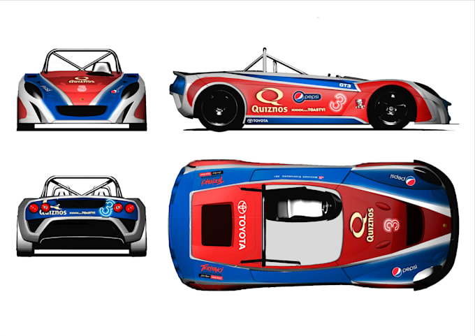 Design a professional livery for your real world car or van by ...