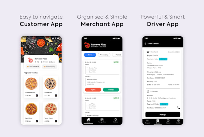 Build an online grocery or food delivery app with ordering website by ...