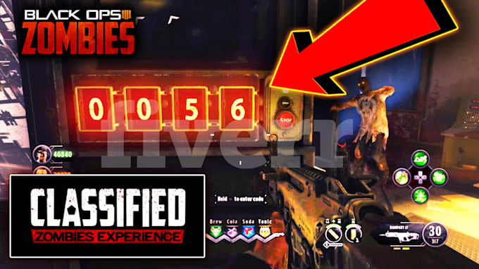 Create professional black ops 4 zombies youtube thumbnails by ...