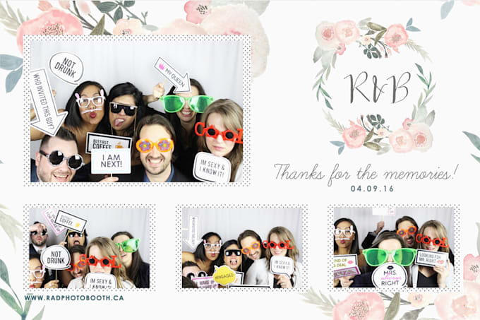 Design a elegant photo booth template by Bookcoverfvr | Fiverr