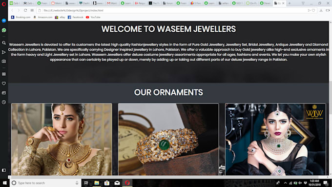 Develop Website Through Htmlcssjava Scriptbootstrap By Zareen12 Fiverr