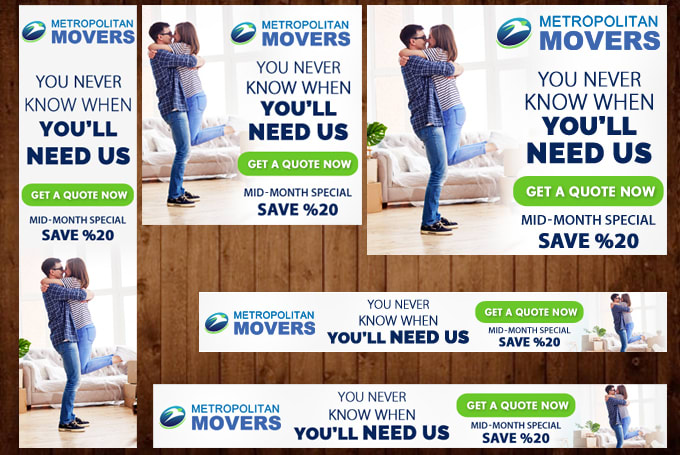 Design 10 professional web animated gif banners in 24 hrs by ...