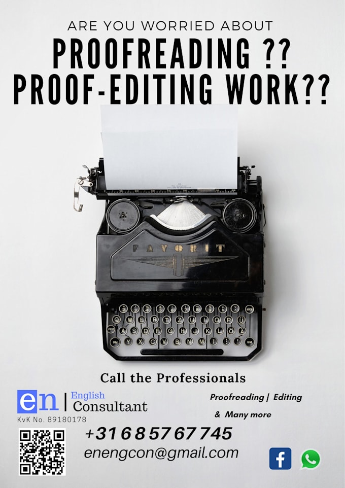 Proofread, edit and enhance your english by Nirosnper | Fiverr