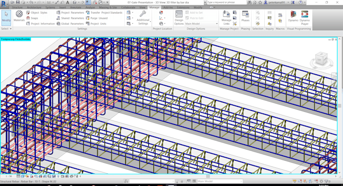 Bim modeling of structural 2d drawings by Peterkamal91 | Fiverr