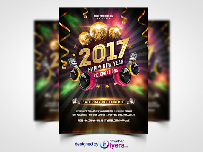 Design amazing and modern event flyers by Catchy_art | Fiverr