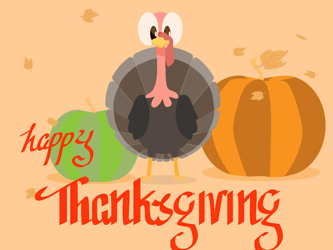 Design a unique thanksgiving card by Zamurai127 | Fiverr