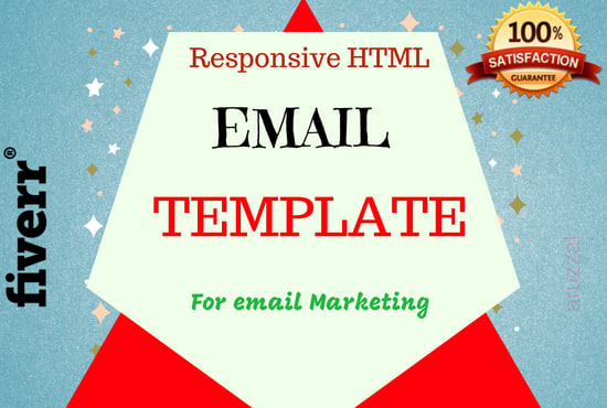 Design and code responsive html email template by Aruzzal | Fiverr