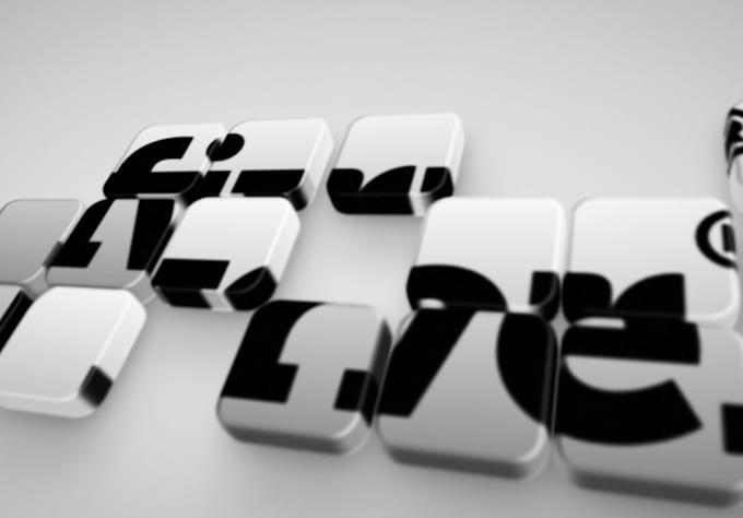 Create this interesting puzzle logo reveal intro animation in full hd ...