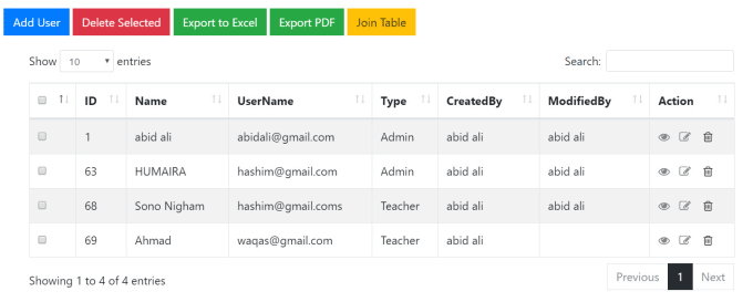 Convert html or php datatable into an excel or pdf by Abid222 | Fiverr