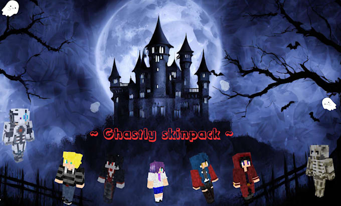 Make a custom minecraft skin pack by Glichcore | Fiverr