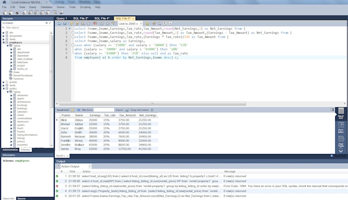 Develop Complex Sql Queries And Help In Any Database Task By Dbaddict Fiverr