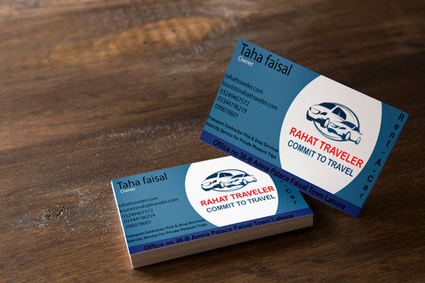 Design business card, letterhead and stationary items by Taha_asad | Fiverr