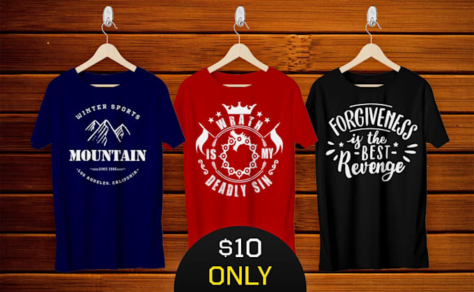 Make high quality t shirt and merch designs by Em_studios | Fiverr