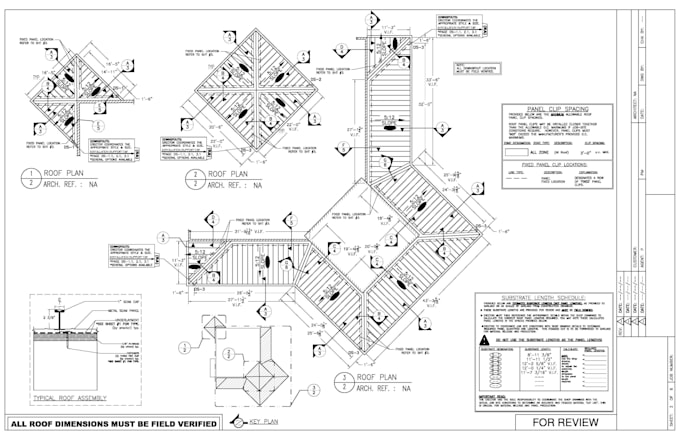 Draw your roof plan and detailing by Basuchakma | Fiverr