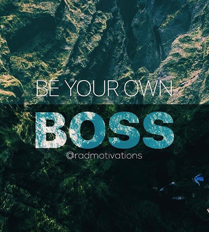 Create awesome motivational quotes by August_m | Fiverr