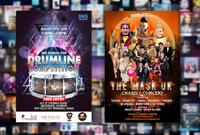 Design creative poster for your event, film, band show etc by ...