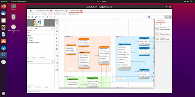 Create erd mysql database design workbench and sql queries by Noman ...
