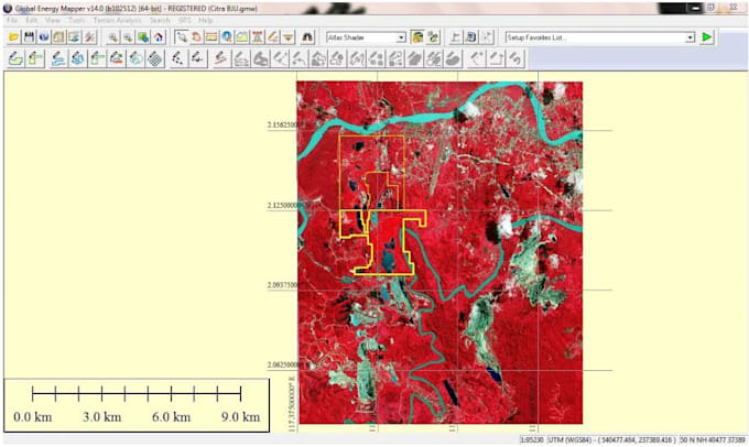 Create, edit your gis map,do spatial analysis, convert vector and cad ...