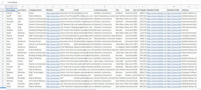 Do b2b lead generation,web research and data entry by Sayadaafroza