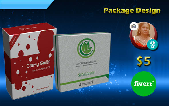 Make nice package design by Masuma7863 | Fiverr