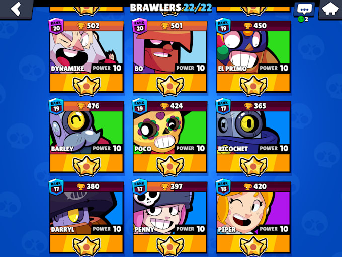 Get a maxed out brawl stars account through supercell id by ...