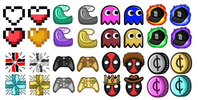 Create custom twitch emotes in a cartoonish style by Dodohdraws | Fiverr
