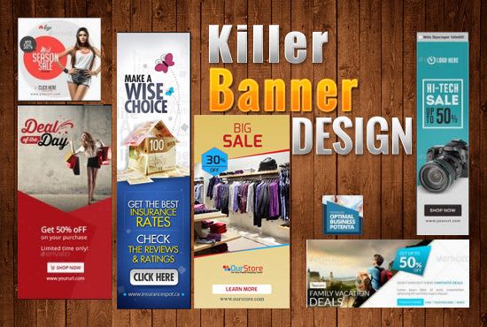 Design high quality banner graphics by Anubhavsinha358 | Fiverr