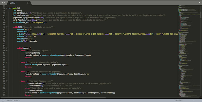 C Program 200 Lines Of Code By Goomes Fiverr