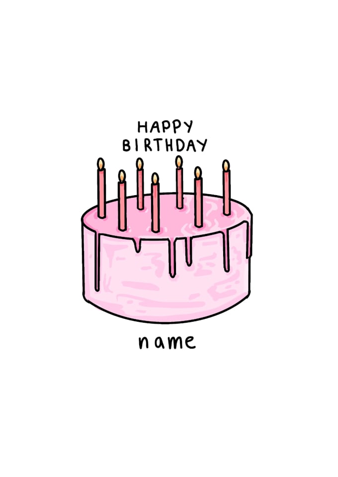 Custom digital cute drawings by Mittaart | Fiverr