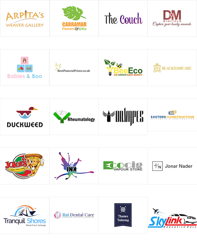 Design a modern, creative, simple logo for you by Akaihere | Fiverr