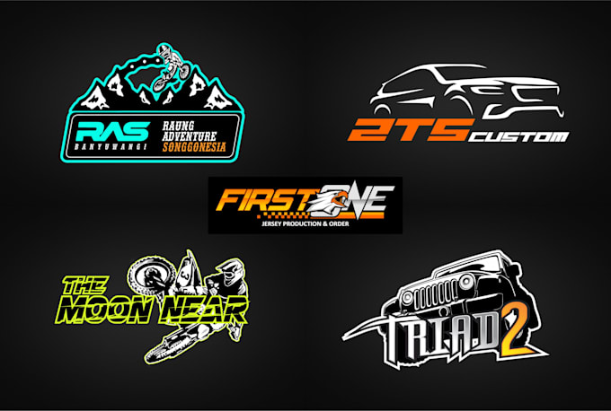 Create professional automotive and racing logo design by Weirdspace | Fiverr