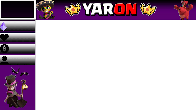 Make live stream graphics ex banner overlay pfp panels by Tdemarkey ...