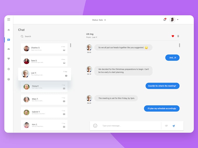 Create a professional user interface design for you by Cgcreation | Fiverr