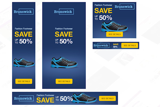 Give you iab standard creative banner ads by Mdshawkot | Fiverr