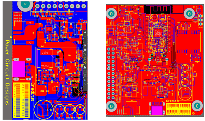 Do pcb design on altium, eaglecad, proteus or kicad with gerber bom by ...