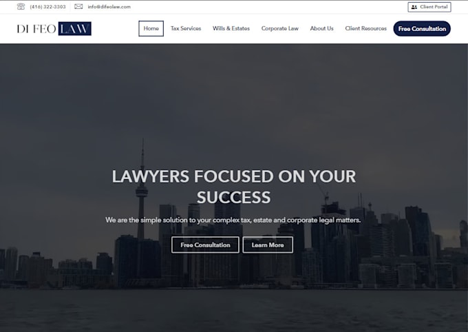 Design a unique responsive wordpress website by Tabish313 | Fiverr