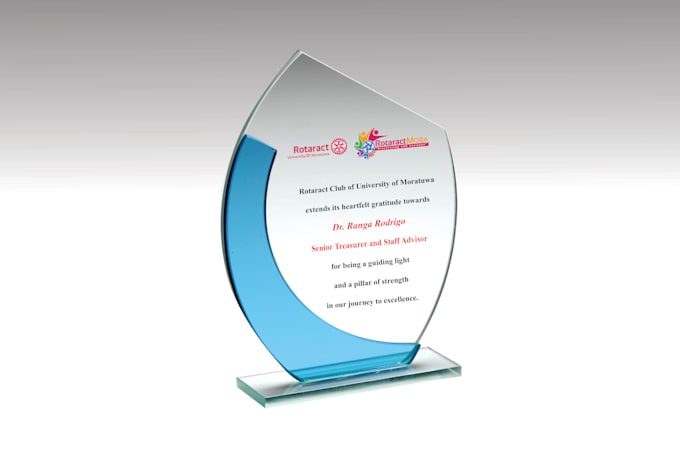 Do creative plaque design by Duliyacreation | Fiverr