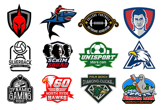 Make a custom sport logo for any kind of sports by Naresdzyn | Fiverr