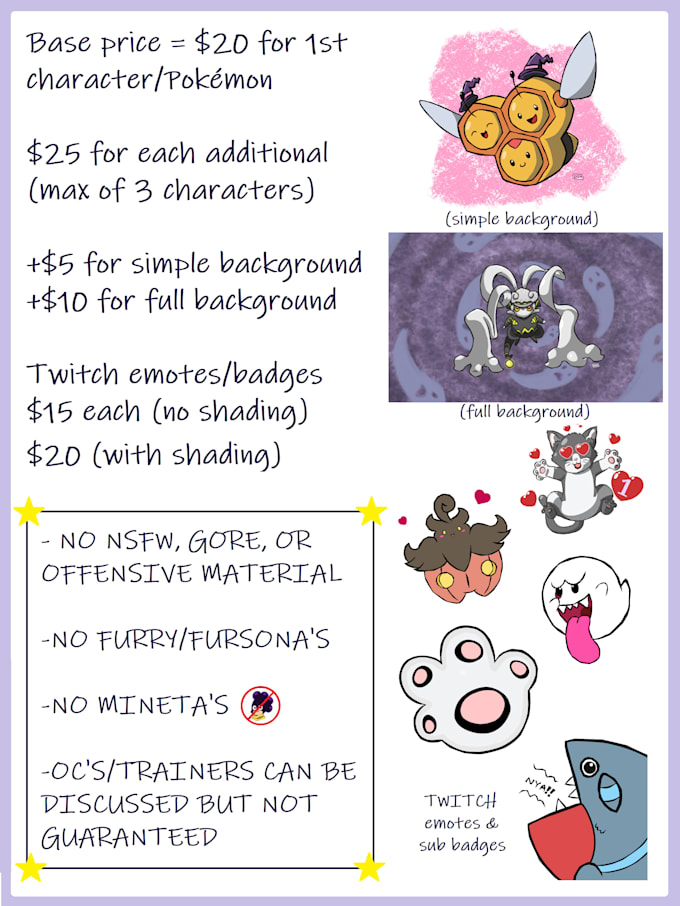 Create twitch emote and badges by Okiedokieart | Fiverr Create twitch emote and badges by Okiedokieart | Fiverr