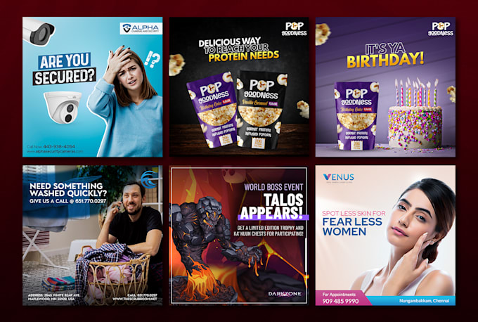 Design professional post, banner design by Abidsani | Fiverr