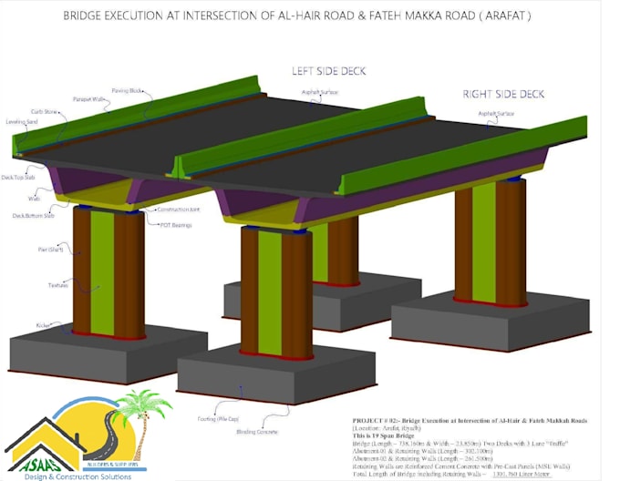 Make shop drawings for reinforced structures bridges etc by Asaas ...